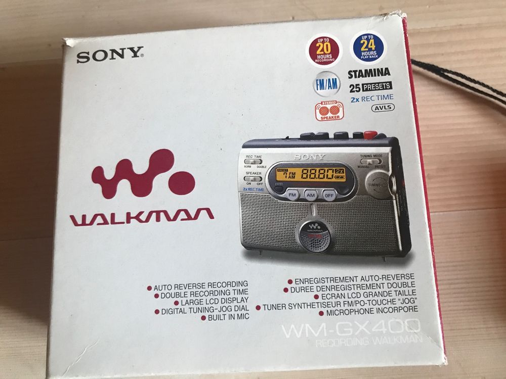 Vintage Walkman Sony WM-GX400 (Neu und originalverpackt) in Giswil für ...