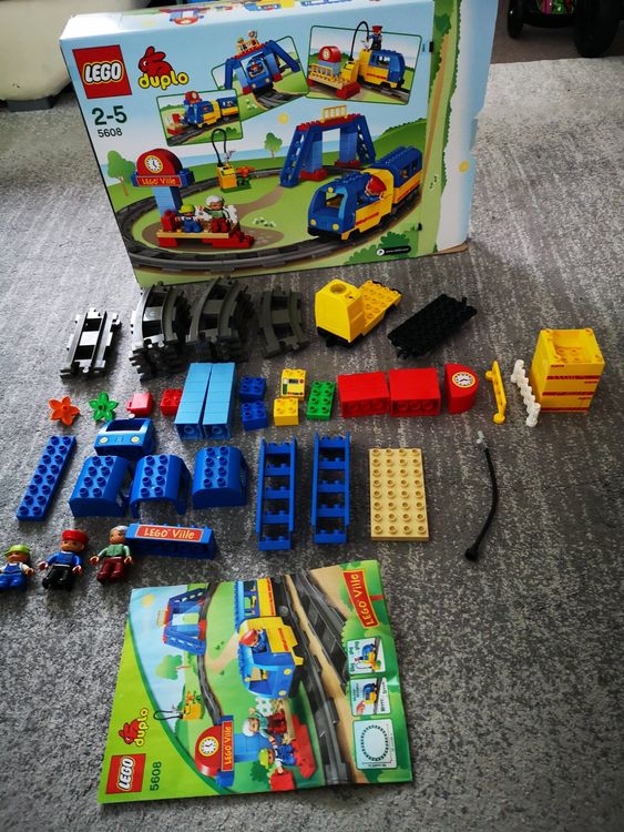 LEGO Duplo Eisenbahn Starter Set 5608 komplett mit Schachtel | Kaufen ...