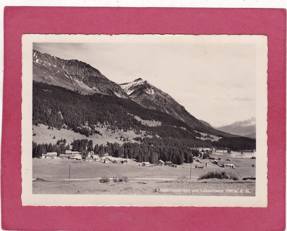 Lenzerheide See mit Lenzerhorn | Kaufen auf Ricardo
