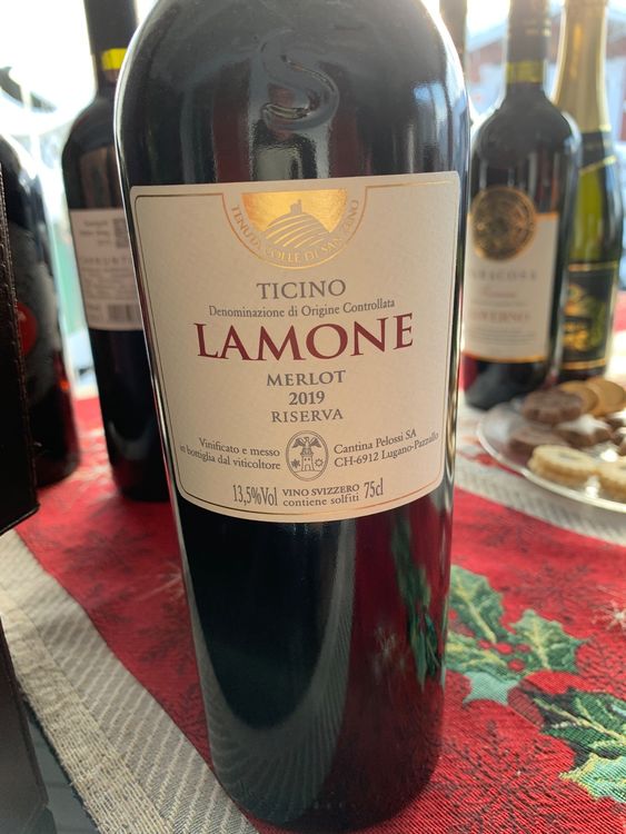 2x Lamone Merlot Ticino 2019 (Neu (gemäss Beschreibung)) in Wald ZH für ...