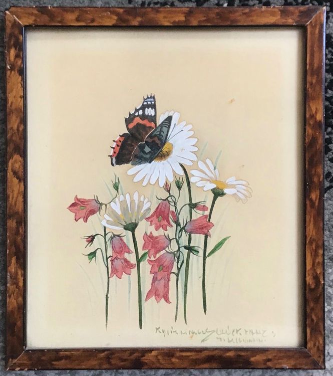 Original Aquarell Unleserlich Signiert | Kaufen auf Ricardo