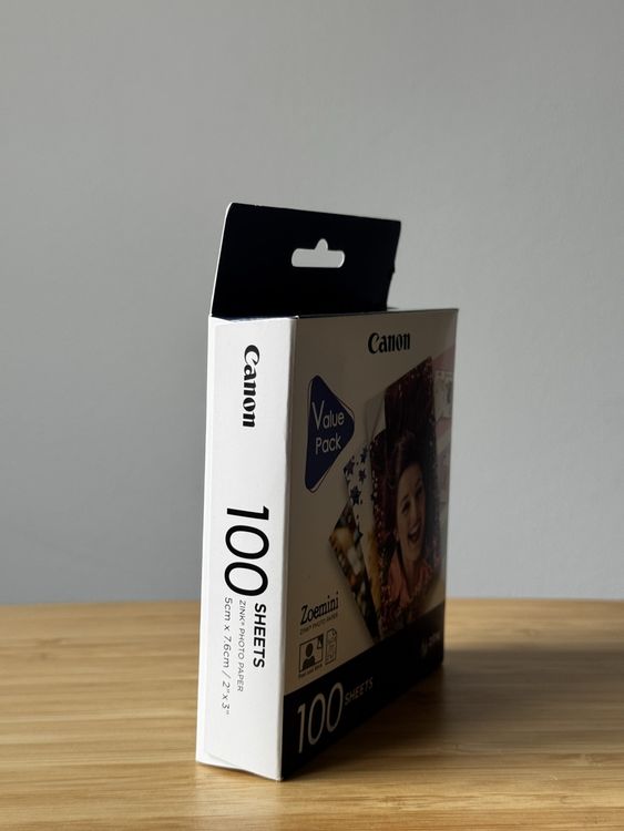 Canon Zoemini Zink Photo Paper - 100 Sheets - NEW! (Neu und ...