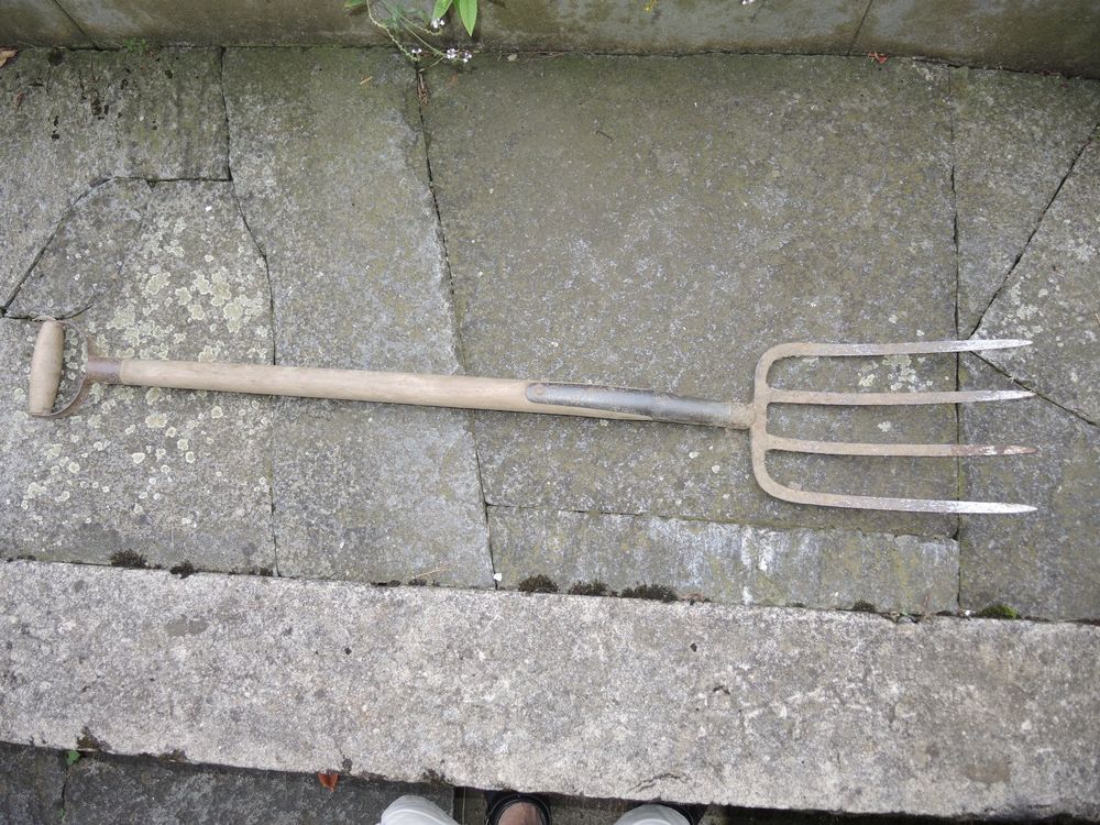 Spatengabel Spaten Gabel Garten Werkzeug Gartengabel Stech (Gebraucht ...