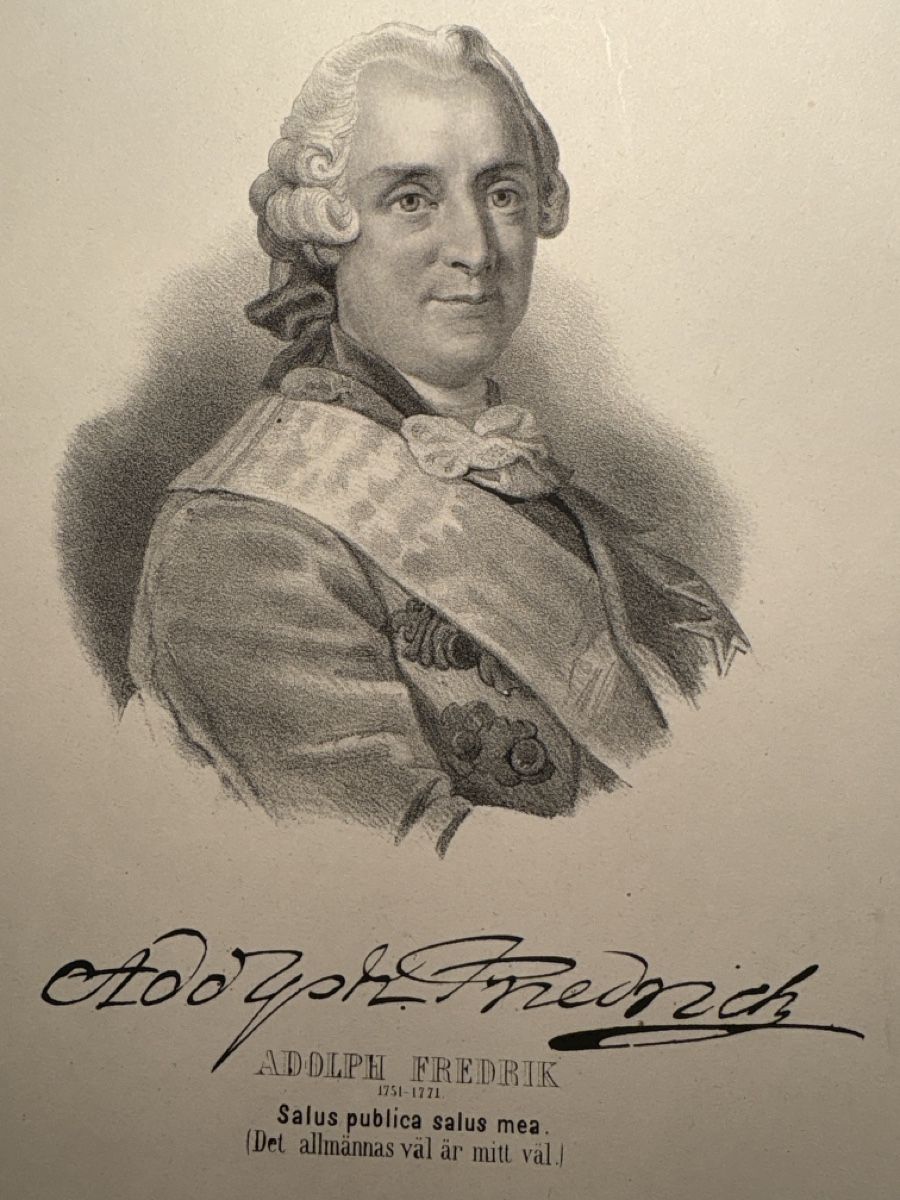 König Adolph Friedrich 1751-1771 Antike Lithographie (Gebraucht) in St ...