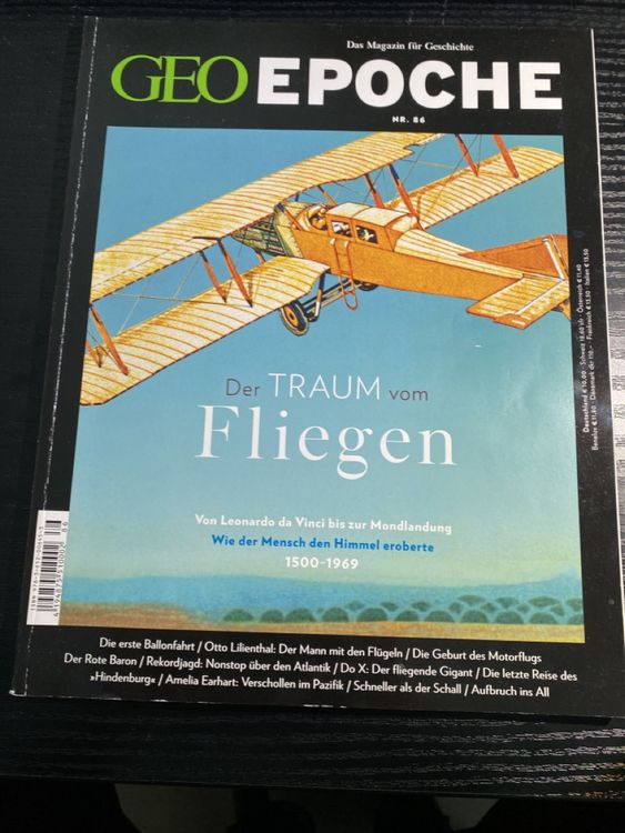 Geo Epoche: Der Traum vom Fliegen (Gebraucht) in Erlinsbach SO für CHF 7.5 – mit Lieferung auf ...