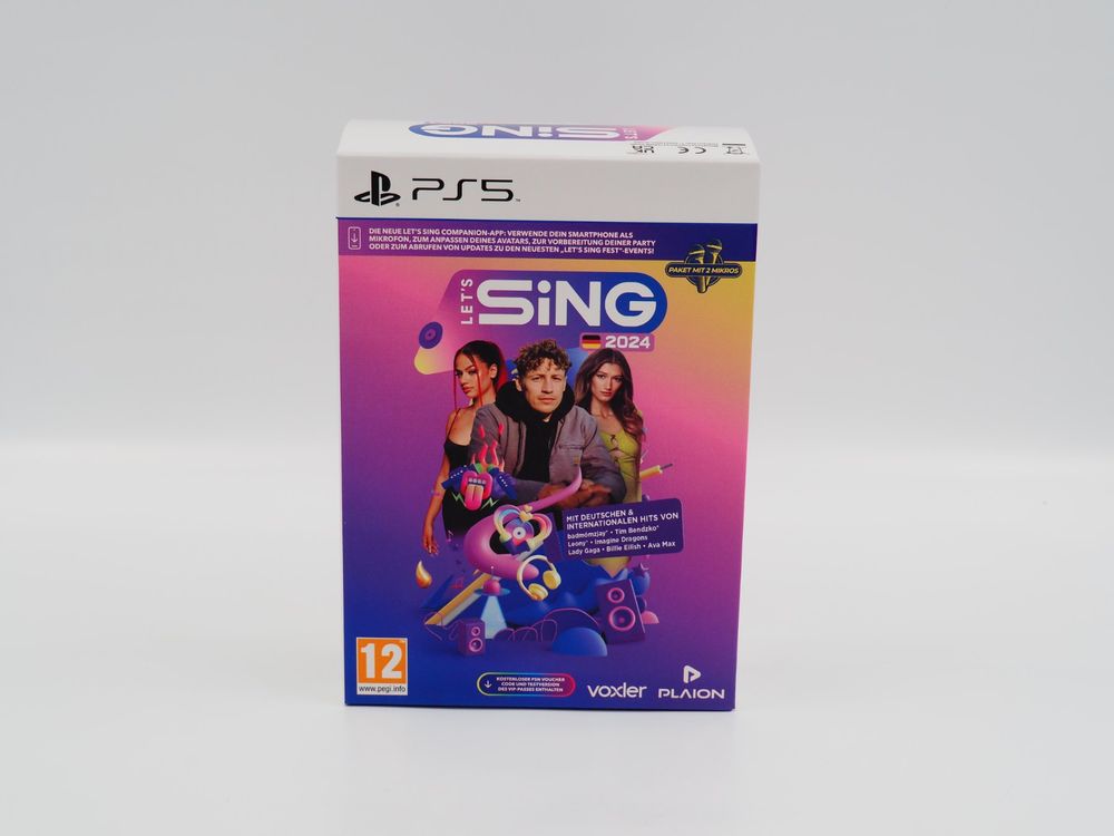 PS5 Let's Sing 2024 German Version + 2 Mics. (17094) (Neu und originalverpackt) in Zürich für ...