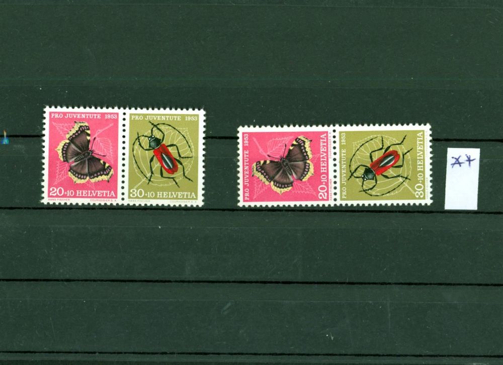 PJ aus Kehrdruckbogen, 2 Paare **(PJ610) (Neu (gemäss Beschreibung)) in Seuzach für CHF 3.5 ...