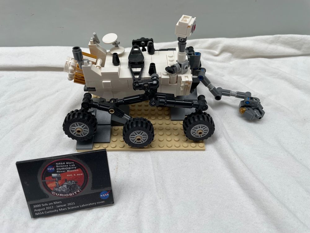 Lego Ideas Nasa Curiosity Rover 21104 Original Nachbau (Neu (gemäss ...