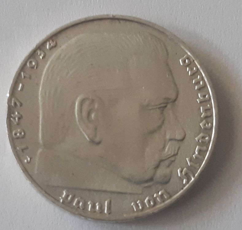 Deutsches Reich - 2 Reichsmark 1938 J (Gebraucht) in Ebikon für CHF 8 – mit Lieferung auf ...