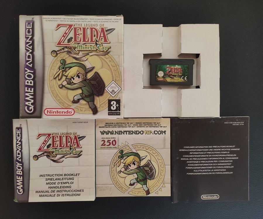 Zelda Minish Cap Nintendo Gameboy Advance (D'occasion) à Genève pour ...