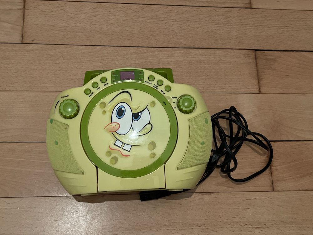 Spongebob CD-Player Kinder, guter Zustand (Gebraucht) in Thun für CHF ...