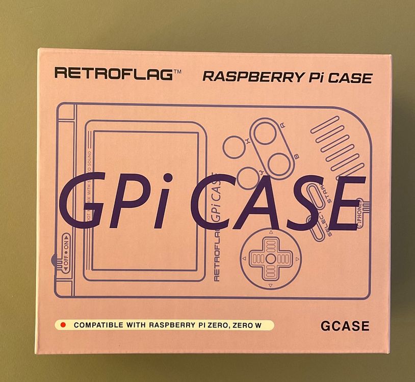 RETROFLAG GPi Gameboy Case mit Raspberry Pi Zero W 64GB OVP | Kaufen ...