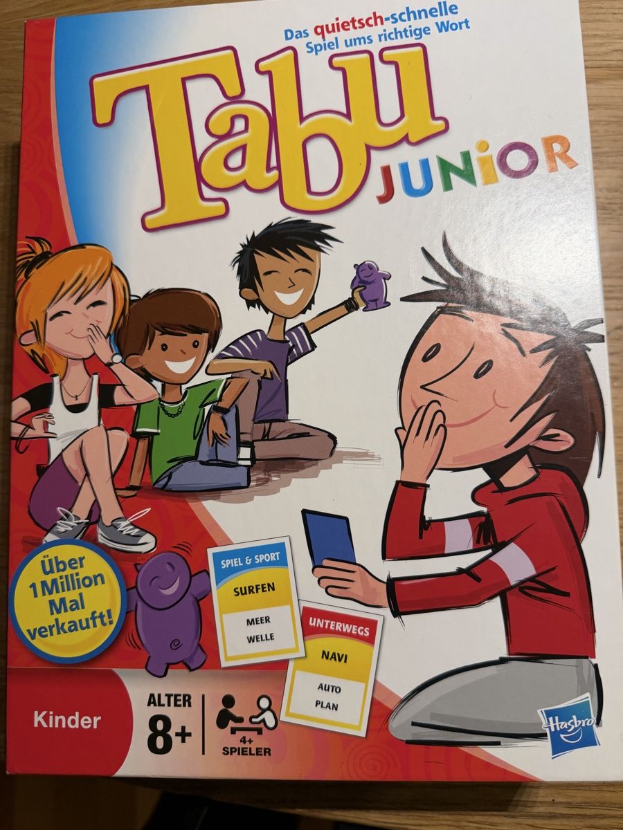 Tabu Junior - Das Partyspiel für Kinder, Komplett! (Neu (gemäss ...
