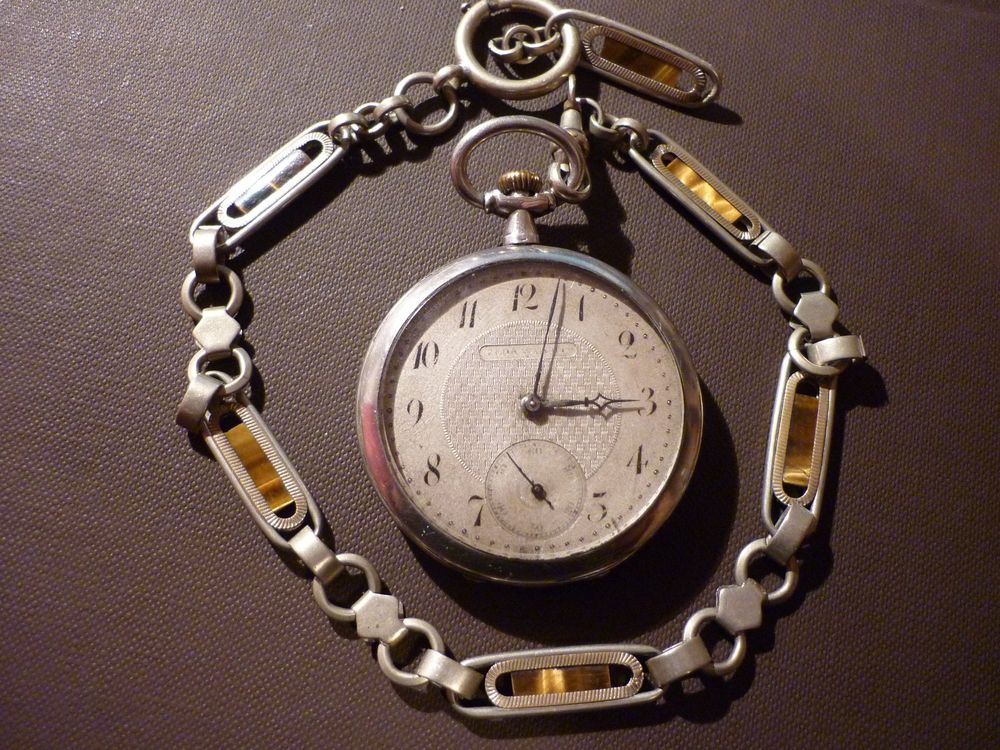 Selten Taschenuhr antike( Zeda Watch Co ) in 800er Silber (Defekt) in ...