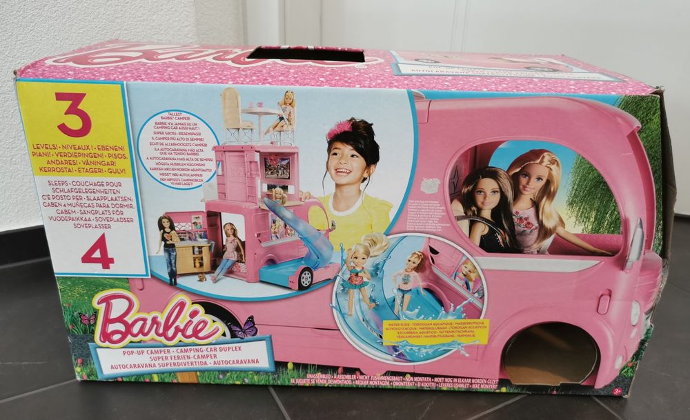 Barbie Wohnwagen/Camper mit Pool, neuwertig (Gebraucht) in Walenstadt ...