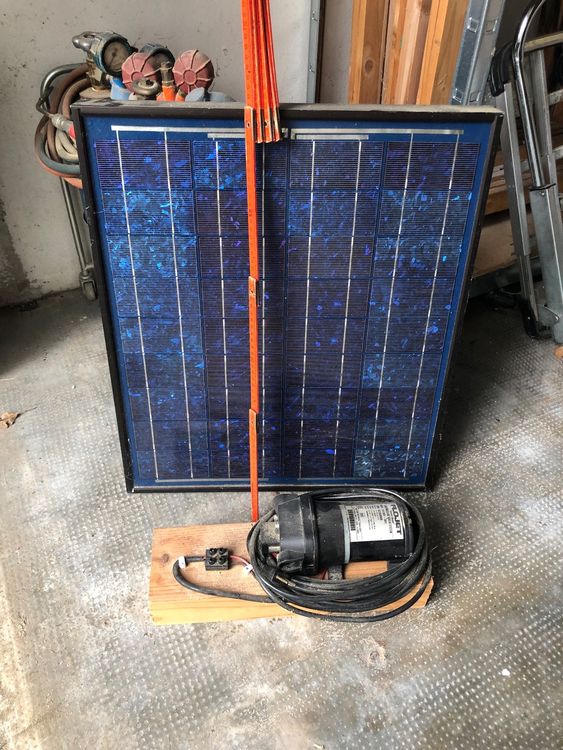 Pool Pumpe mit Solar | Kaufen auf Ricardo