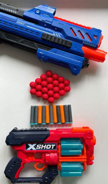 X-Shot Orbit + X-Shot Zuru (Gebraucht) in Nürensdorf für CHF 20 – mit ...