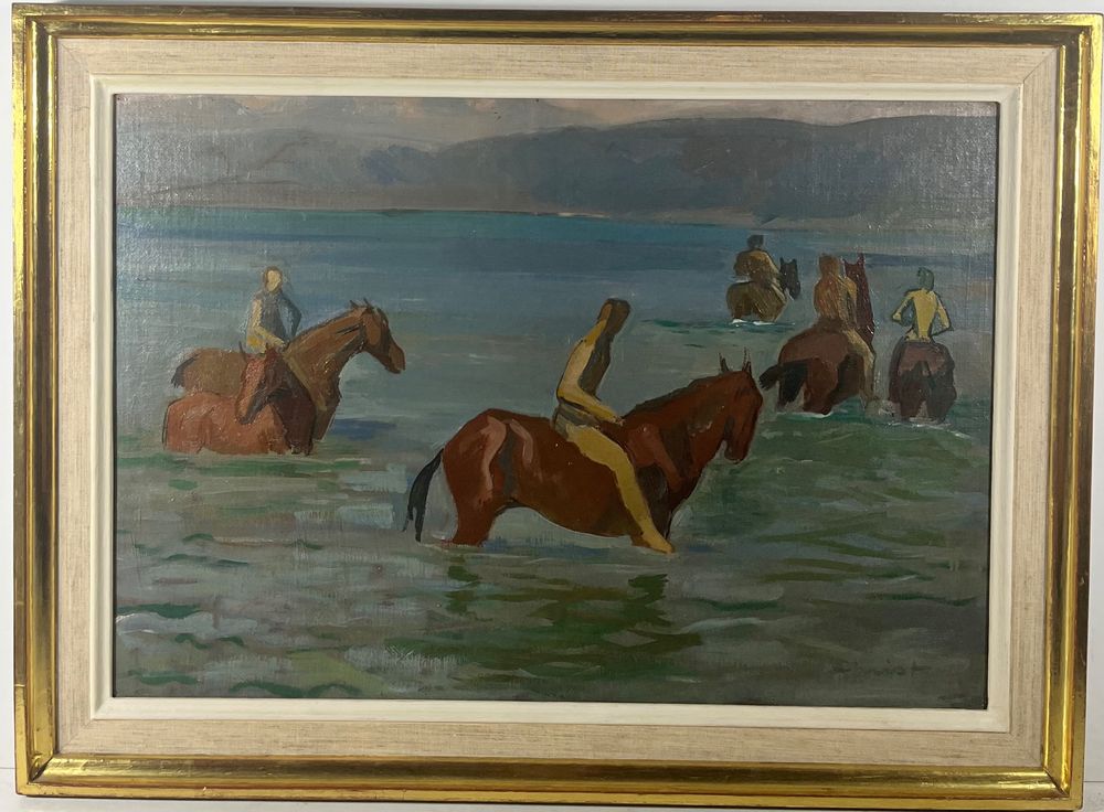 Martin Alfred Christ (1900-1979) Grosse Gemälde (Gebraucht) in Root für ...