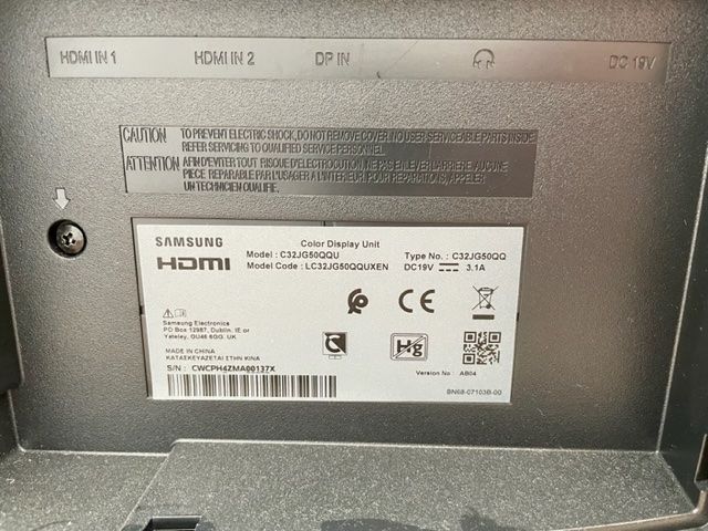 Samsung LC32JG50QQUXEN | Kaufen auf Ricardo