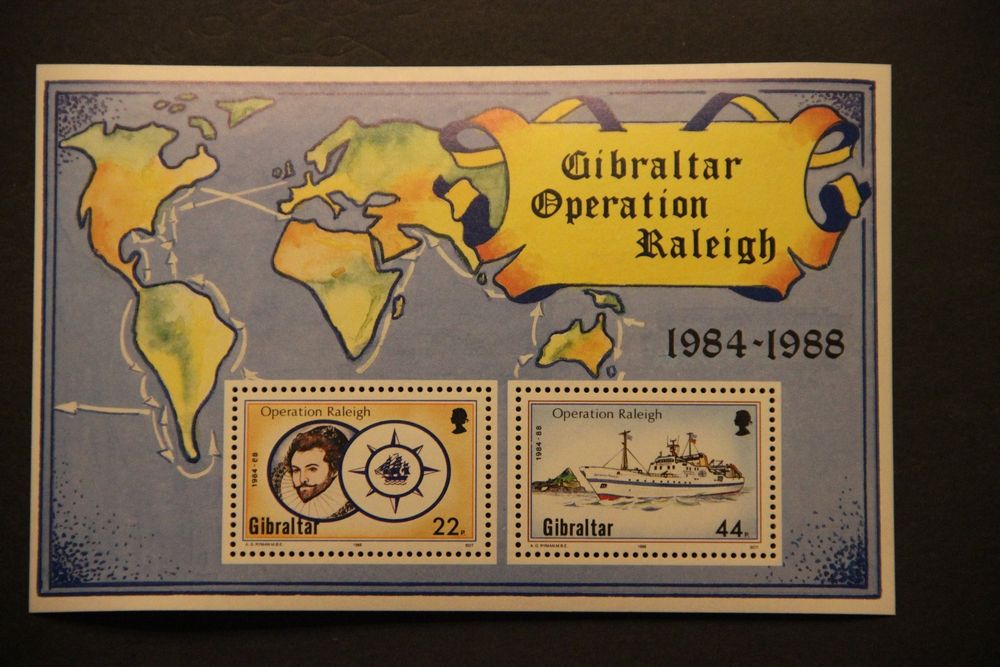 Gibraltar 1988 - Operation Raleigh 1984-1988** (Neu (gemäss ...