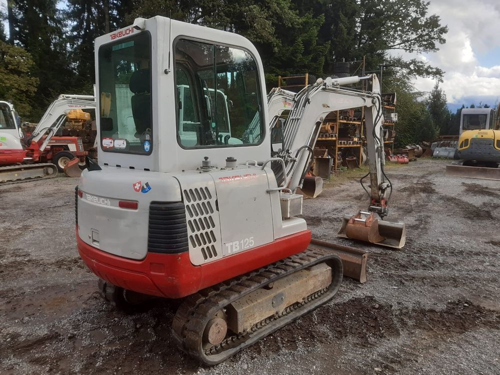 Bagger Takeuchi TB125 | Acheter sur Ricardo