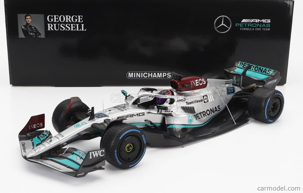 MERCEDES GP W13E PETRONAS #44 MONACO Hamilton 1/18 PMA NEU (Neu und ...