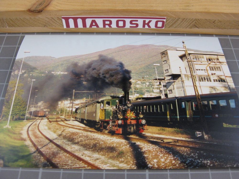 Mendrisio 1994 Dampfzug, Club del San Gottardo CSG, Echtfoto (Gebraucht) in Malters für CHF 7 ...