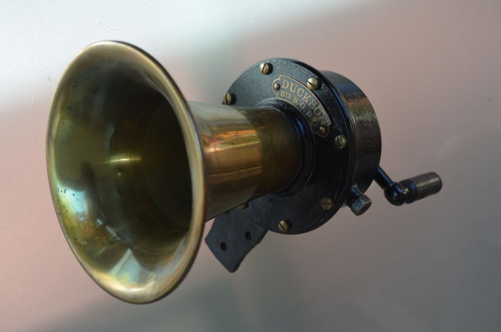 AVERTISSEUR SONORE KLAXON à MANIVELLE DUKSON | Kaufen auf Ricardo