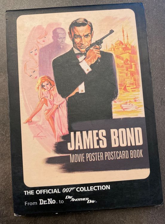 007 James Bond Movie Poster Postcard Book By Eon Productions (D ...