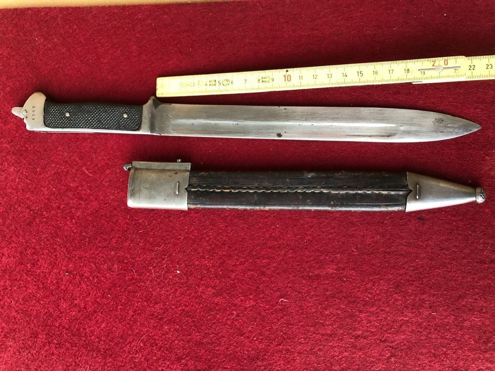 Bajonett Krag Jorgensen Dänemark M1889, Alex Coppel Solingen (Gebraucht ...
