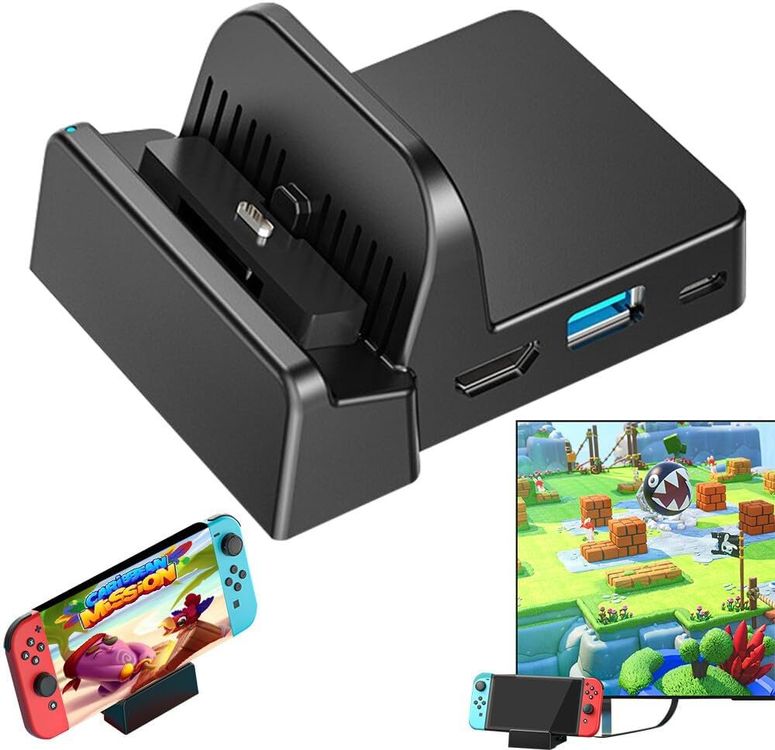 Switch Docking Station für Nintendo Switch/Switch OLED (Neu (gemäss ...