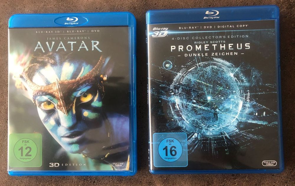 2D & 3D: AVATAR und PROMETHEUS (Gebraucht) in Gachnang für CHF 15 – mit ...