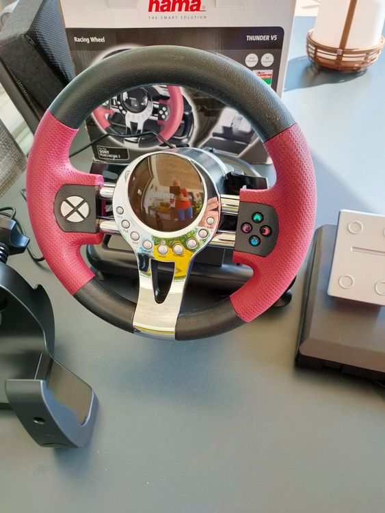 Hama Racing Wheel Thuder V5 (Gebraucht) in Lalden für CHF 45 – mit ...