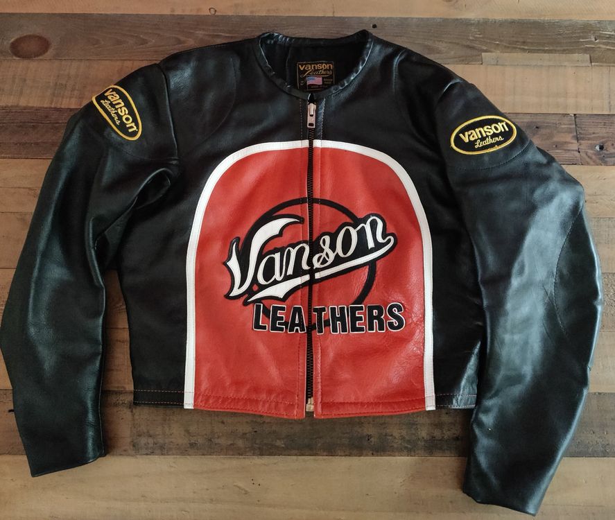 Vanson Leather Jacket Performance Leathers U.S.A. Size 44 | Kaufen auf ...