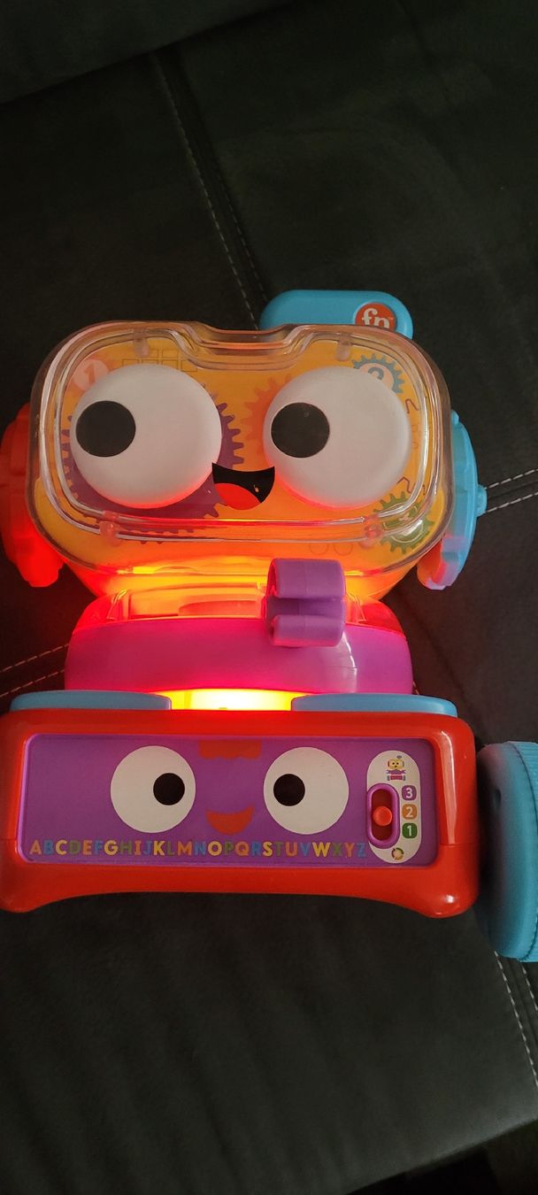 Fisher-Price Robot Lumi Mouvements, Jouet Bébé/25cm (Neuf (Voir ...