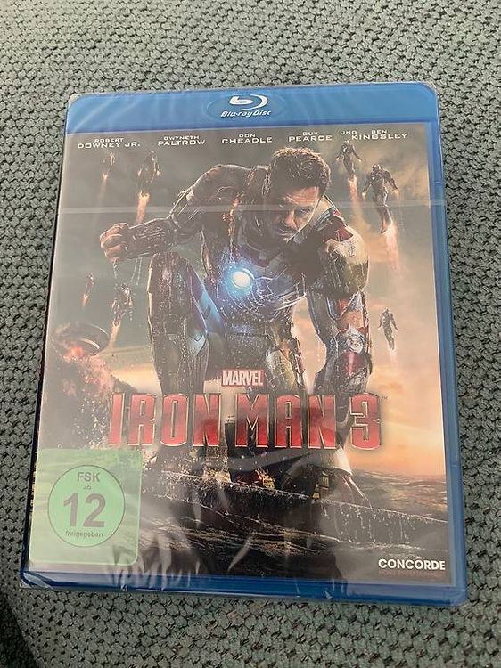 Iron Man 3 Blu-ray - originalverpackt (Neu und originalverpackt) in ...