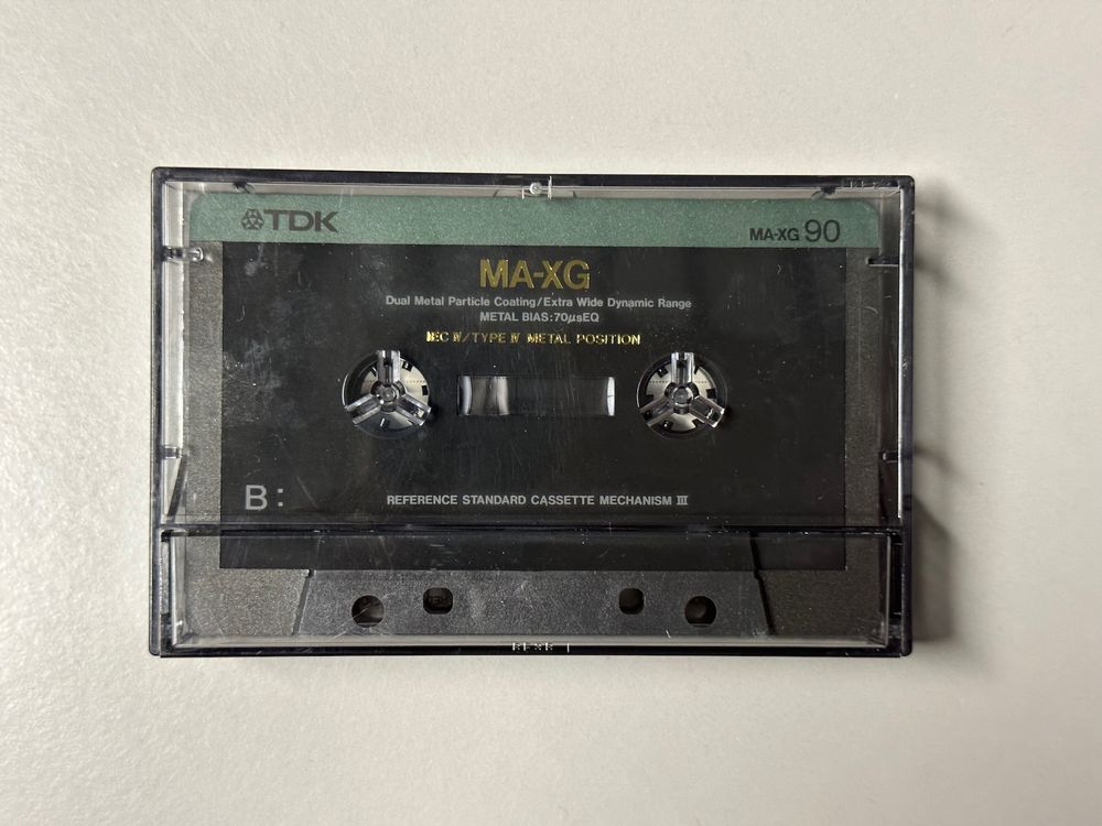TDK MA-XG 90 Metal Position Type IV Kassette Metal Casing (Gebraucht) in Rickenbach SZ für CHF ...