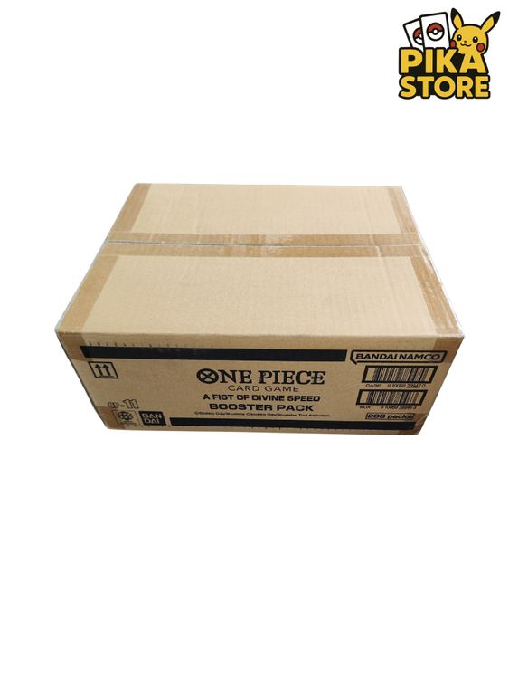 One Piece OP11 A Fist of Divine Speed Booster Box Case (Neu und ...