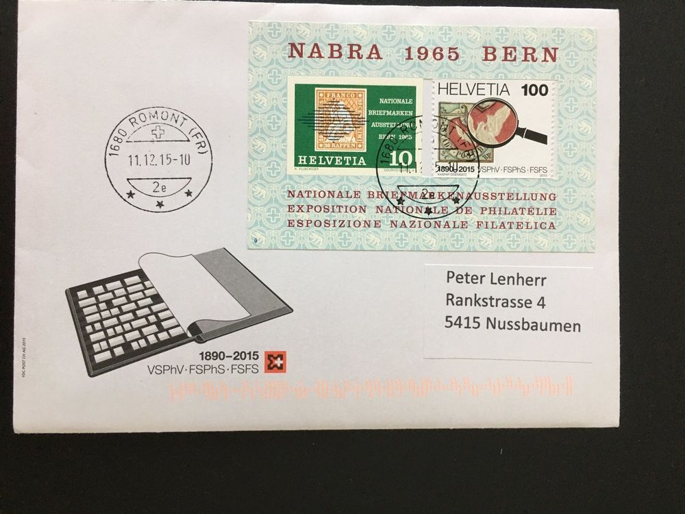 NABRA 1965 Block mit 125 Jh VSPhV ZN1560 im Block *-unikat-* | Kaufen ...
