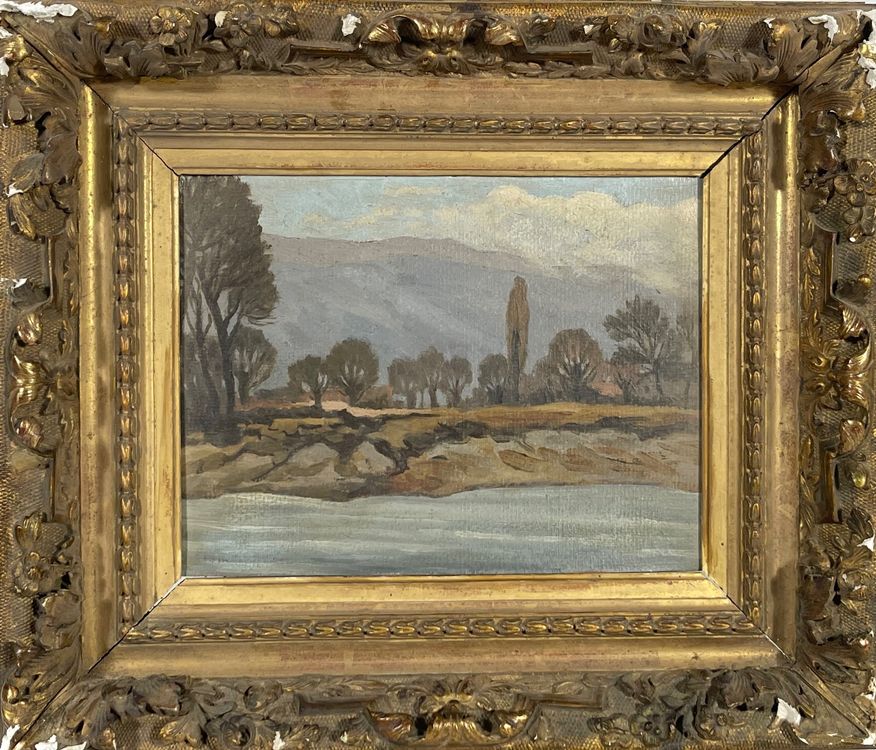 Antike Landschaftgemälde unleserlich Signiert (Gebraucht) in Root für CHF 25 – mit Lieferung auf ...