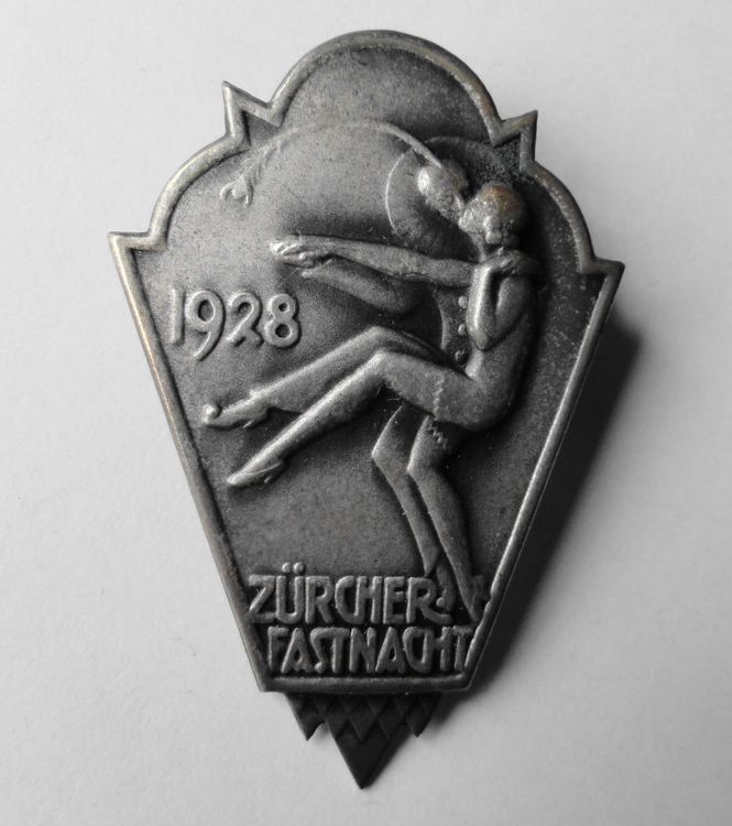 Plakette ZÜRCHER FASTNACHT 1928 (Gebraucht) in Wikon für CHF 8 – mit Lieferung auf Ricardo kaufen