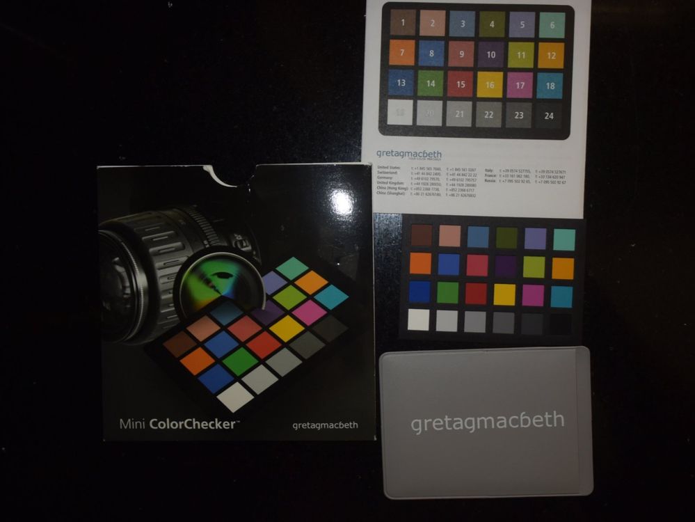 GretagMacbeth (X-Rite) Mini ColorChecker chart (24 Felder) | Kaufen auf ...