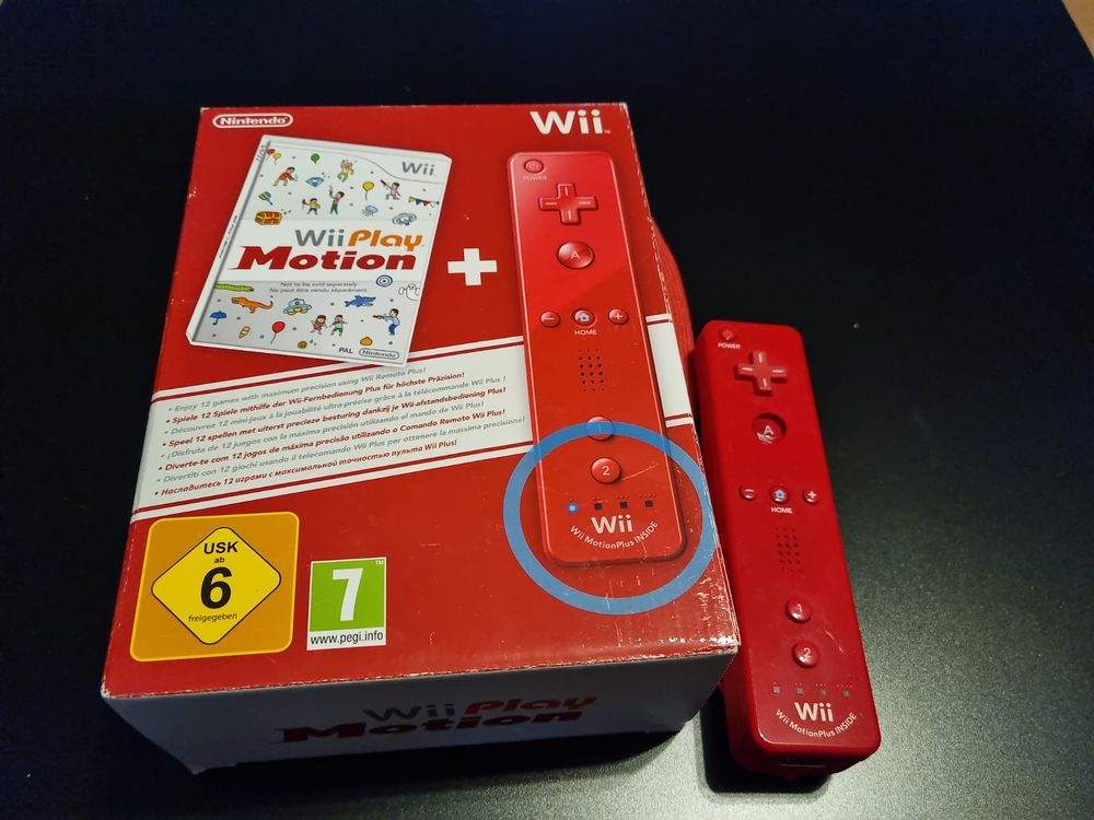 Wii Play Motion inkl. Wii Mote inkl. Motion Plus (Gebraucht) in Vilters ...