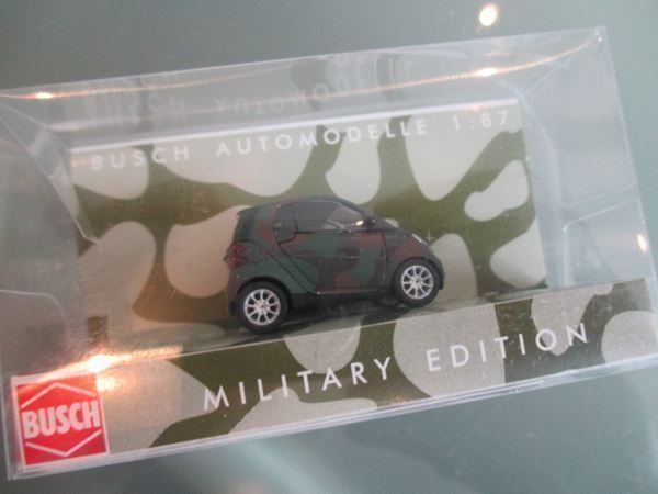 1:87 / Busch / Smart 451 ForTwo / Military / Camouflage | Kaufen auf ...
