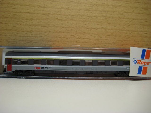 ROCO Abteilwagen Eurofima, Prototyp UIC-Z1 1.Kl. SBB neu OVP | Kaufen auf Ricardo
