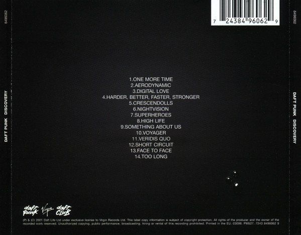 Daft Punk – Discovery. Inkl. Daft Club Membership Card 12.02 (Gebraucht ...