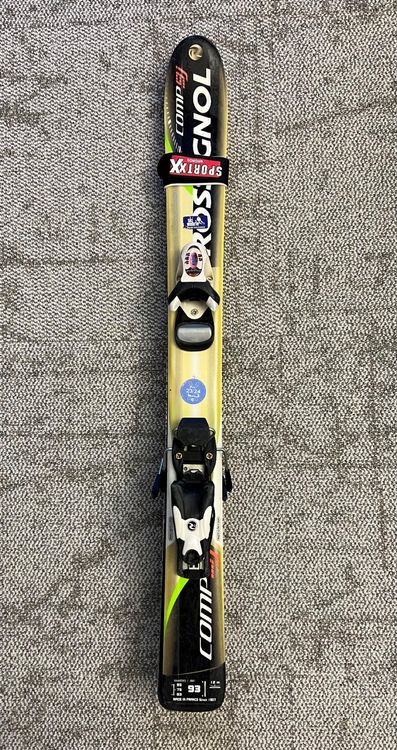 Ski-Set: Ski 93 cm, Skischuhe Gr. 32 + Skistöcke (Gebraucht) in ...