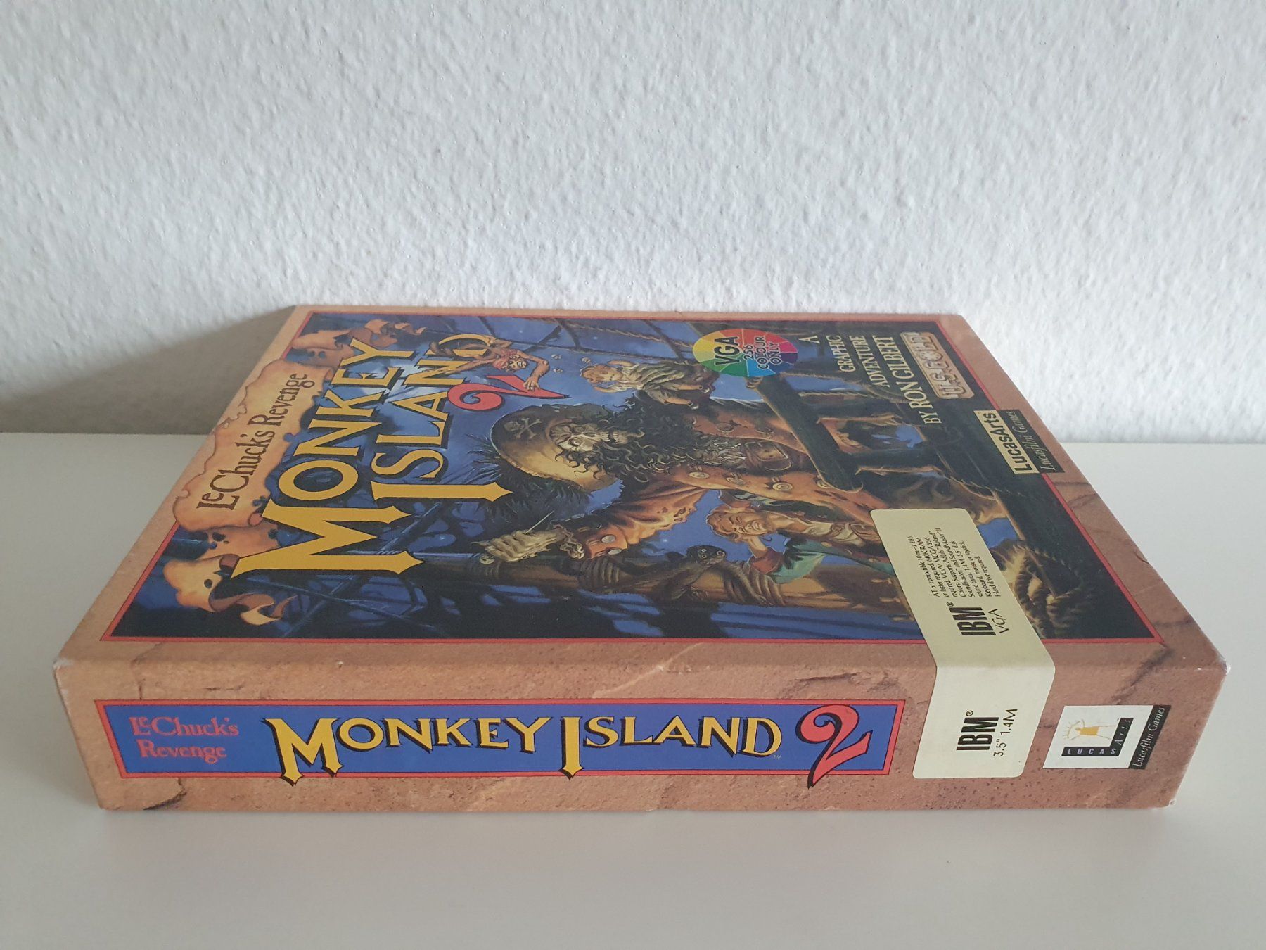 PC Game (LucasArts) Monkey Island 2 (1991) Big Box Englisch (Gebraucht ...