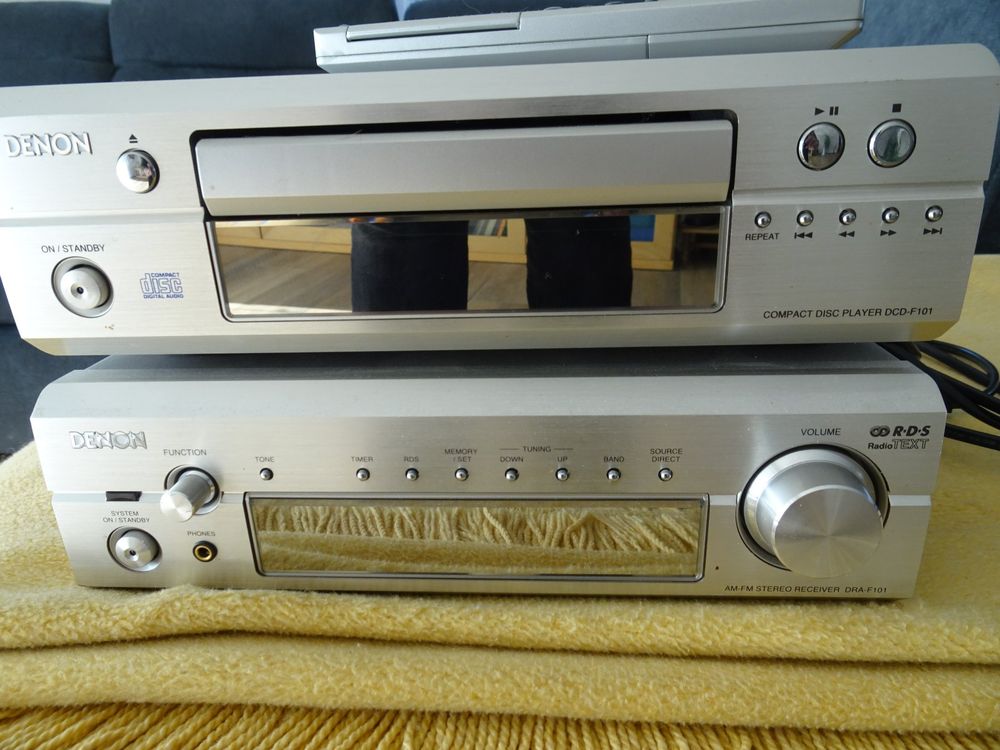 DENON DCD-F101 mit 2 Boxen (Gebraucht) in Oberwil (Dägerlen) für CHF 25 ...