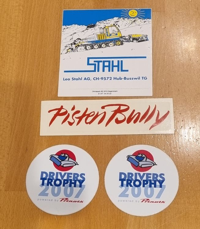 Pistenbully Pistenraupe Aufkleber | Kaufen auf Ricardo